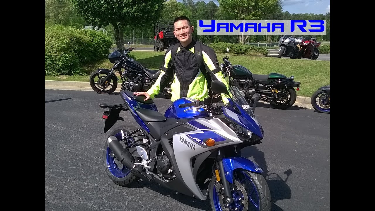 Riding a Yamaha R3 - YouTube