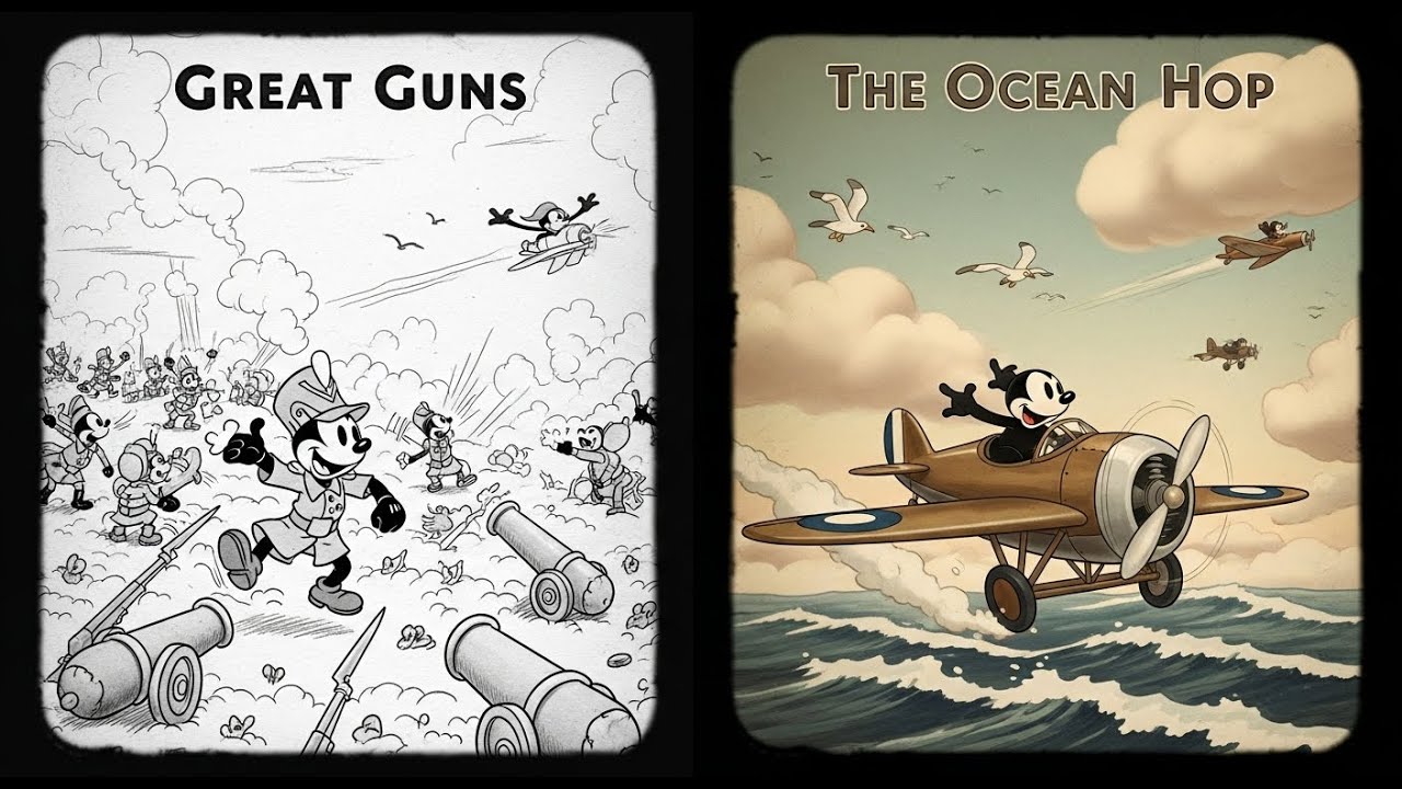 Oswald’s War and Sky Adventures! | Great Guns + The Ocean Hop - YouTube