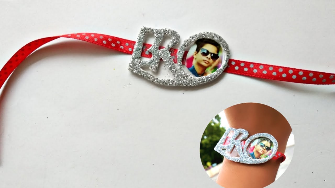 How to make Rakhi at home | Easy BRO Rakhi | Rakhi making for ...