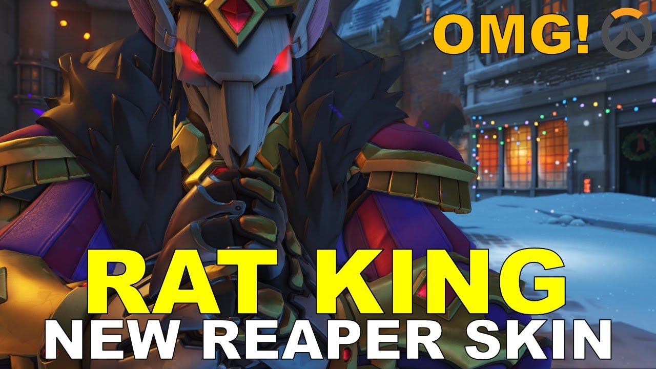 RAT KING - NEW REAPER SKIN! - WINTER WONDERLAND EVENT 2019 - OVERWATCH ...