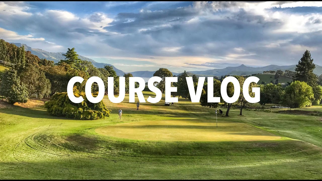 Every Shot at Akaroa Golf Club - 18 Hole Course Vlog New Zealand Golf ...