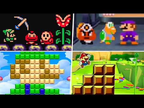 Evolution of Retro Super Mario References in Nintendo Games (1993 ...
