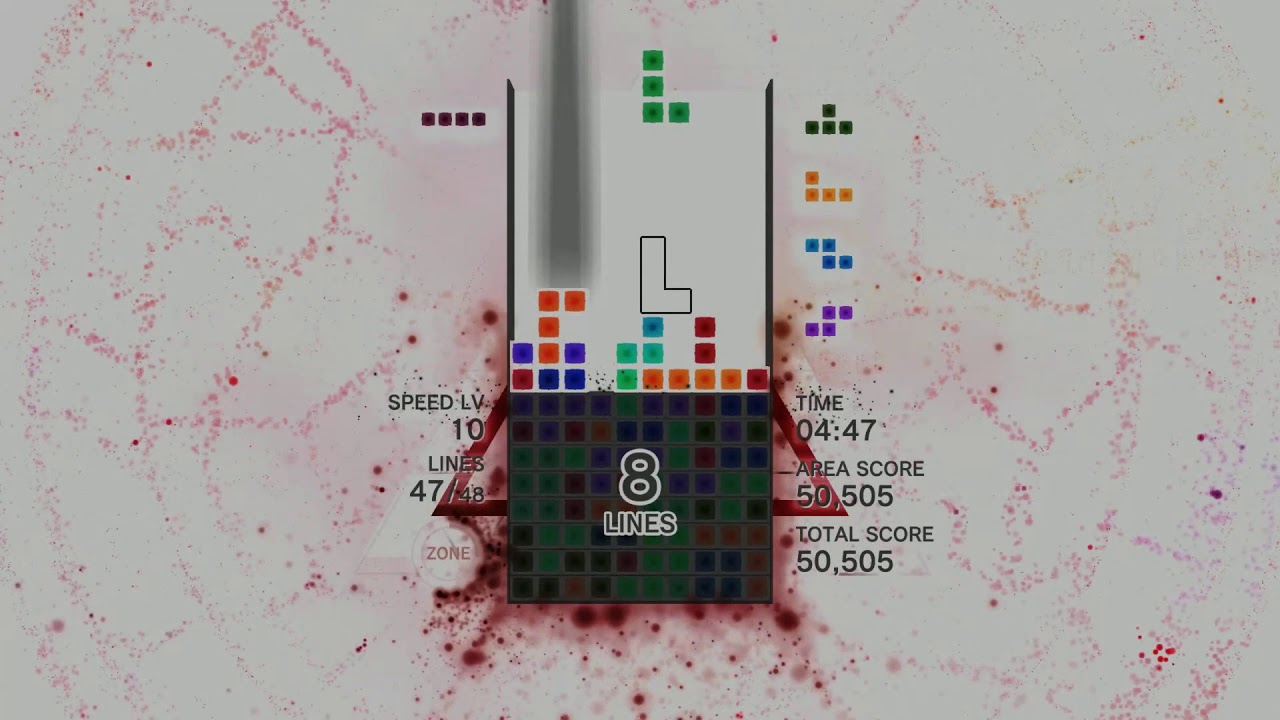 [TETRIS EFFECT] Area 1 Gameplay - YouTube