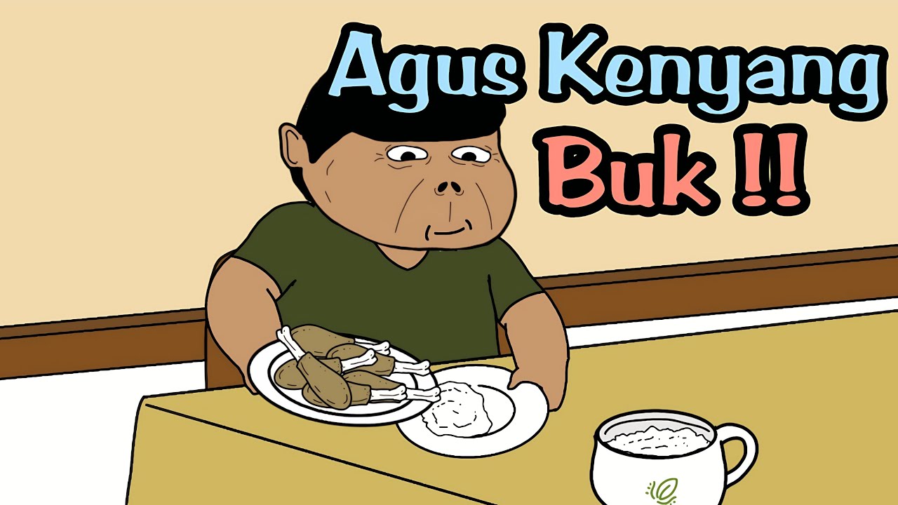 Agus Lapar Buk Part 2 - Animasi Doracimin - YouTube