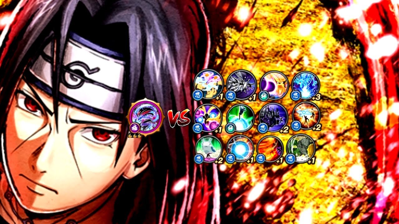 Itachi Akatsuki Bloody Battle VS Invincible Jutsus - Naruto x Boruto Ninja Voltage - YouTube
