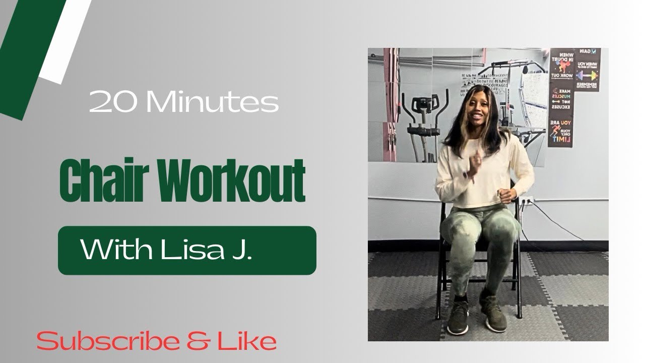 The Ultimate 20 minute Seated Cardio Workout For Seniors / Knee ...