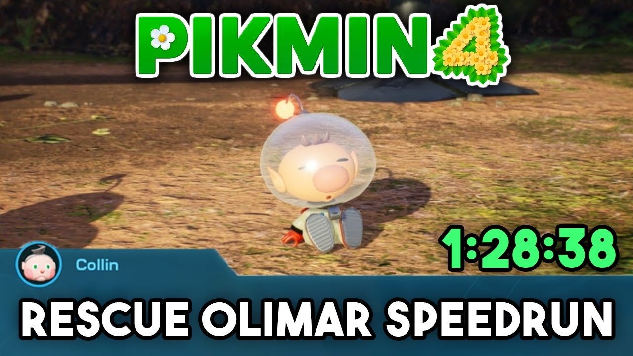 Pikmin 4 Rescue Olimar Speedrun in 1:28:38 - YouTube