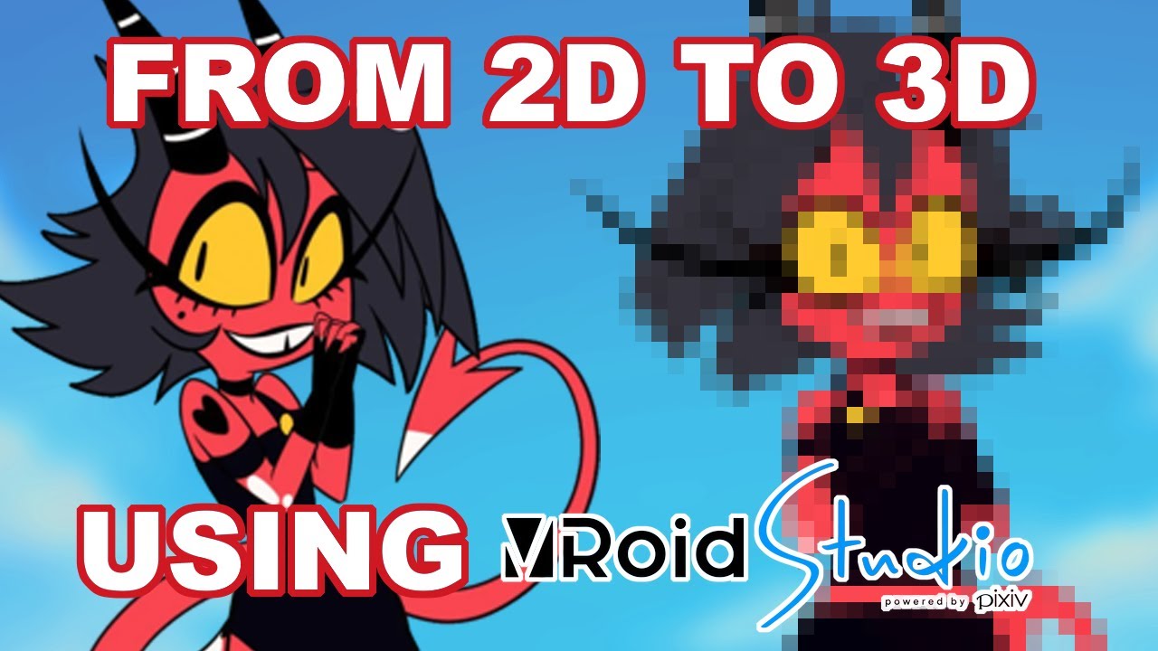 MILLIE - HELLUVA BOSS | VROID Speed sculpt - YouTube