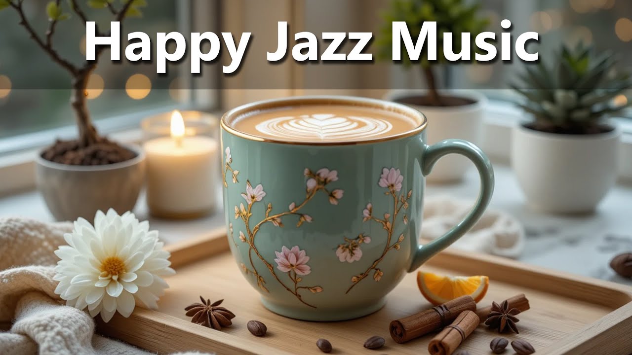 Happy Jazz Music 🎷 Uplifting & Relaxing Smooth Jazz for Work, Study ...