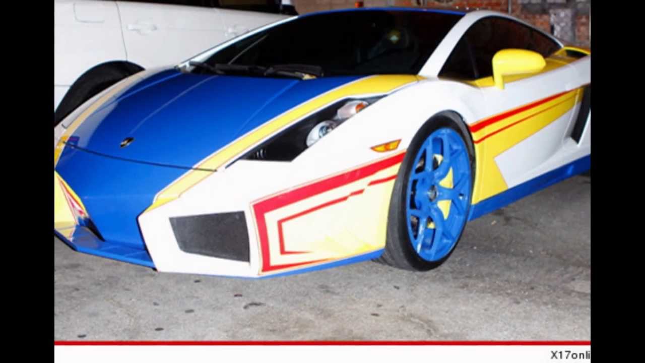 Chris Brown Lamborghini Gallardo