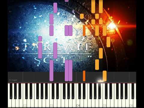 Stargate SG1 Theme Piano - YouTube