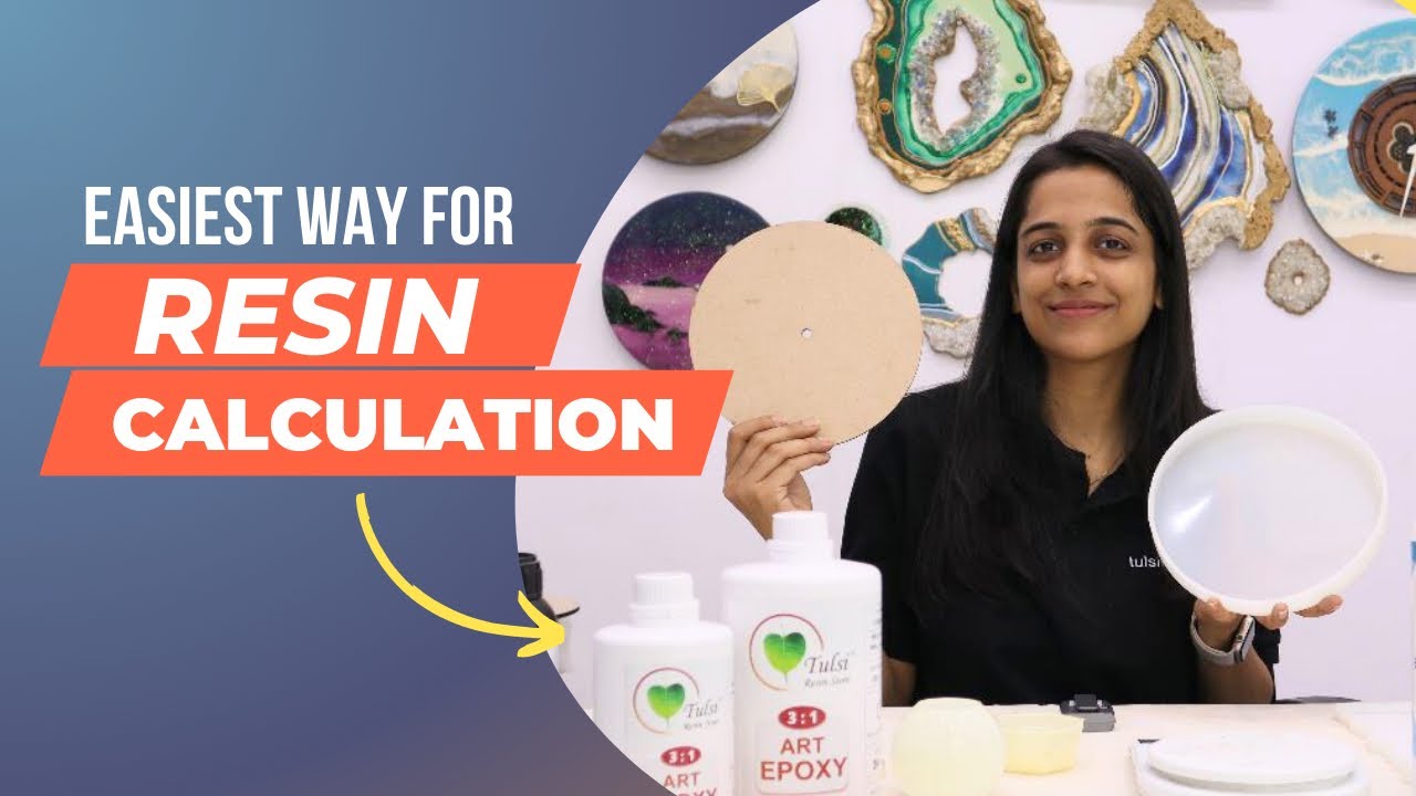 How To Calculate Resin || Resin art materials with price || Tulsi Resin ...