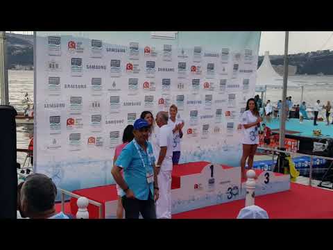 30. İstanbul Kıtalar Arası Yüzme Yarışı Madalya Töreni