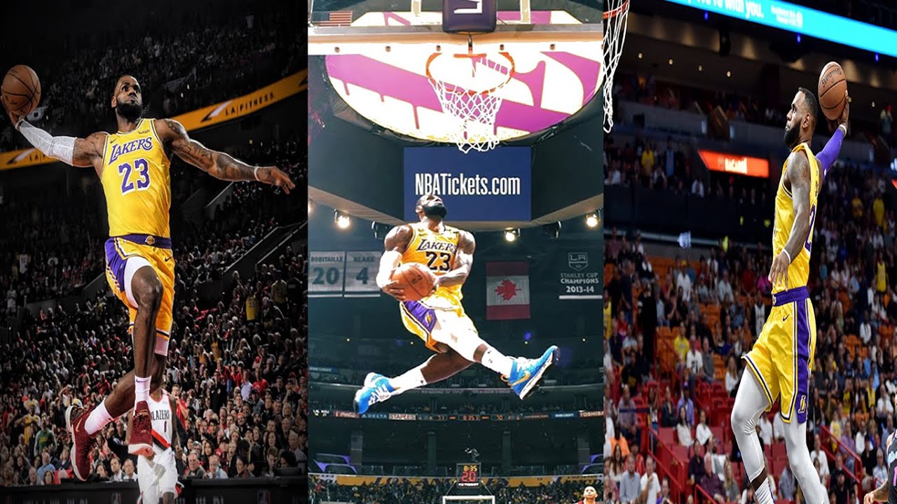 Lebron James: TOP 10 SUPERB DUNKS - YouTube