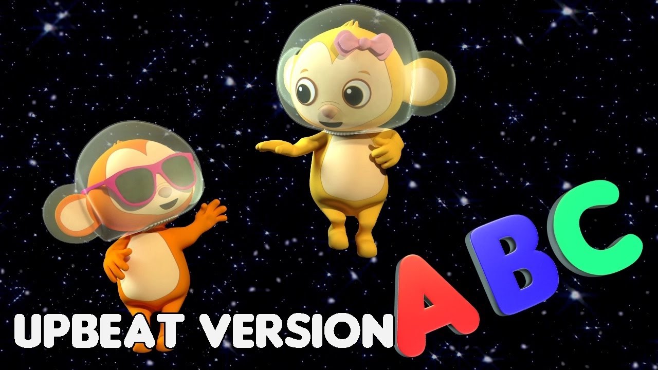 Colors And The Alphabet In Space | Children's Song - YouTube