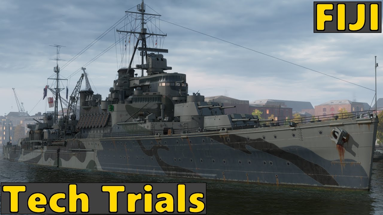 Fiji - British Light Cruiser | World of Warships - YouTube