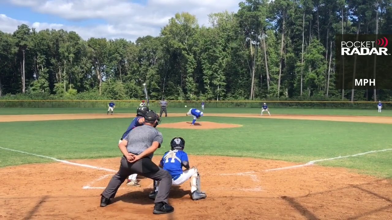 Waynesboro HS (2021) RHP Hayden Gregory with another strikeout - YouTube
