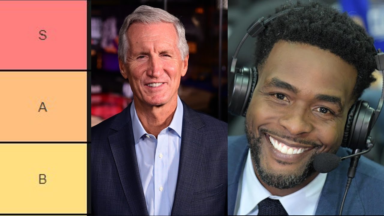 NBA Commentator Tier List - YouTube