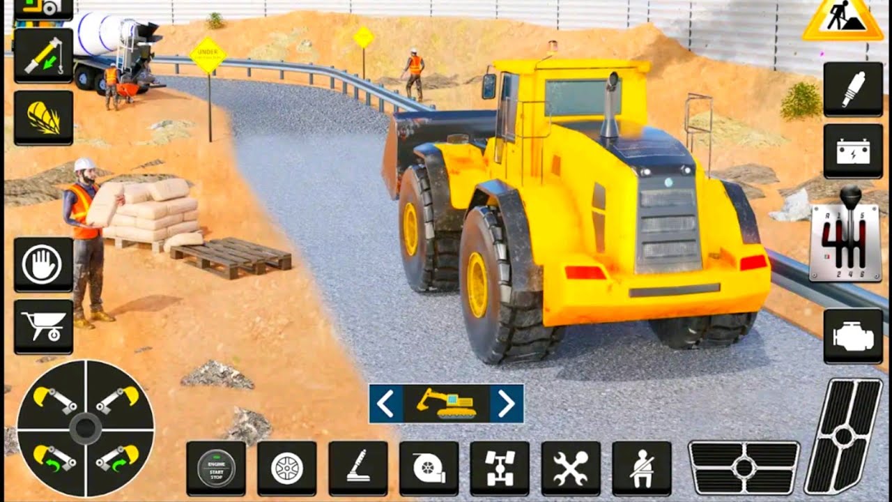 Ultimate Road Builder: Dig, Build, and Road Simulator Gameplay - YouTube