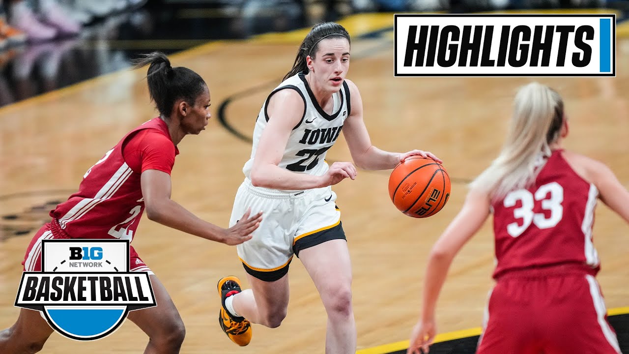 Indiana at Iowa | Highlights | Big Ten Women's Basketball | Feb. 26 ...