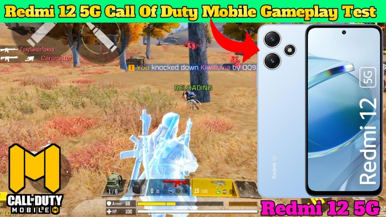 Redmi 12 5G Call Of Duty Mobile Gameplay Test|Redmi 12 5G Cod Mobile ...