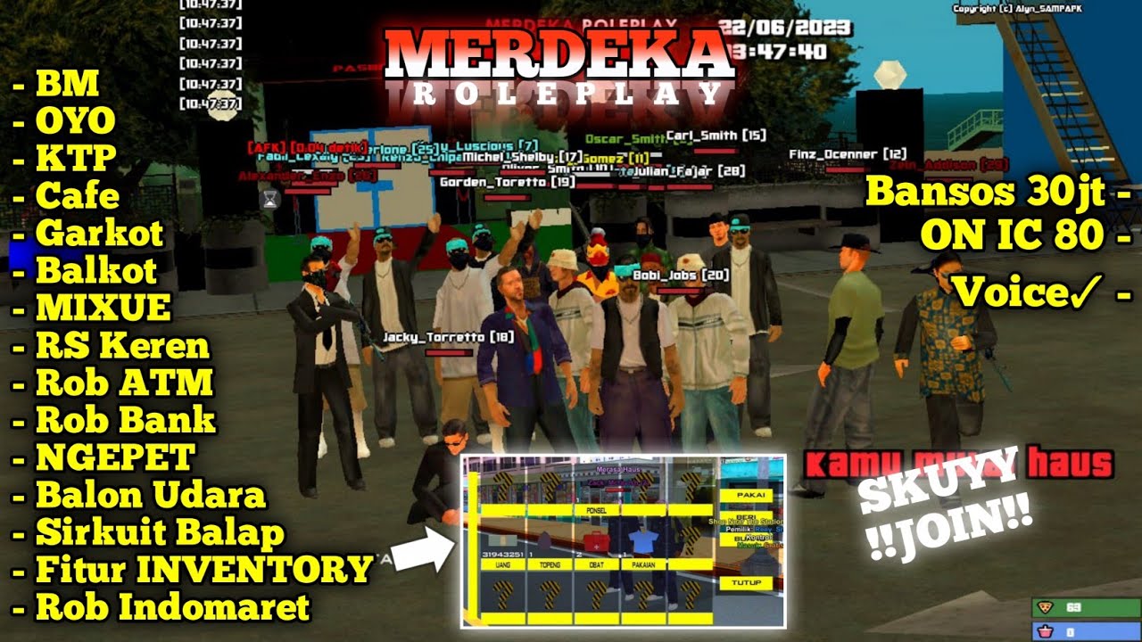 Server GTA SAMP Tanpa Discord Terbaru!! Ramai!! Fitur keren | ANDROID ...