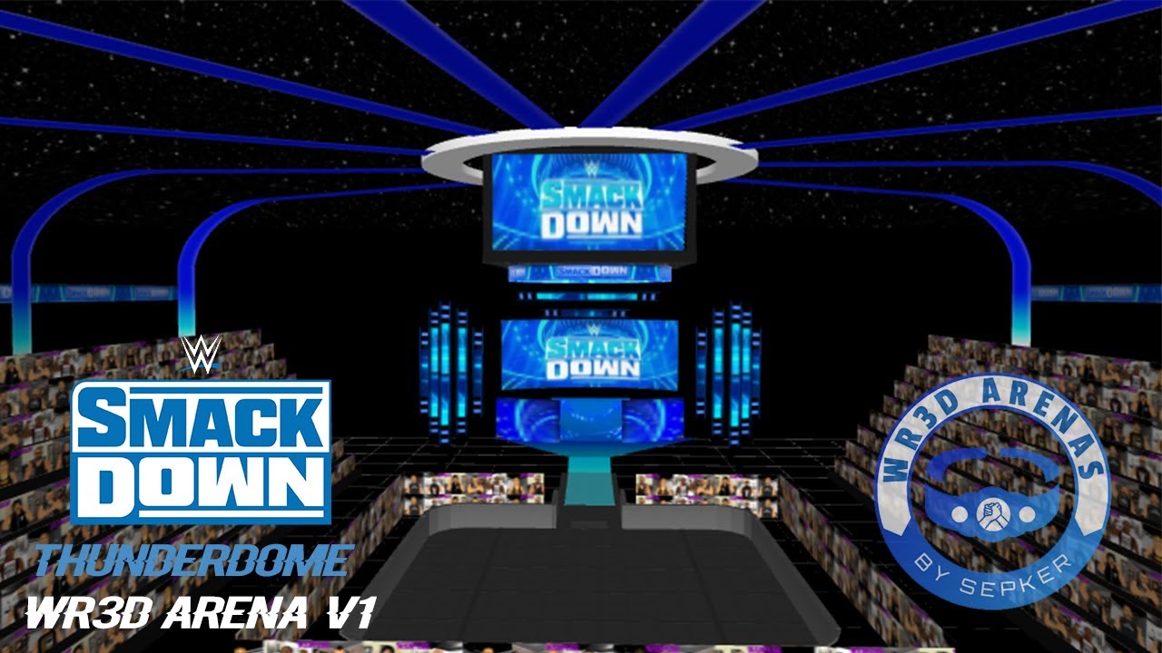 SMACKDOWN THUNDERDOME WR3D ARENA BY SEPKER V1 - YouTube