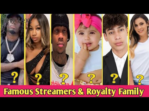 Famous Streamers VS Royalty Family Real Name And AGES 2025 || - YouTube