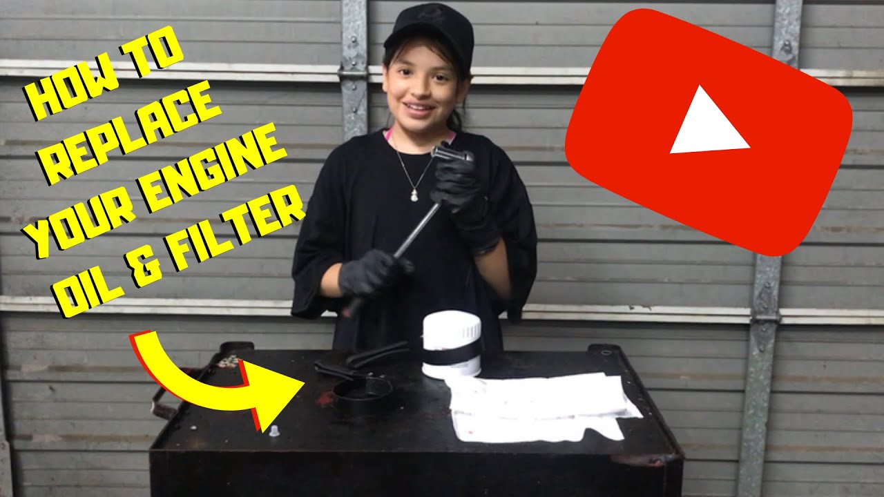 Replacing engine oil the EASY way!! Even a kid 🧒 could do it - YouTube