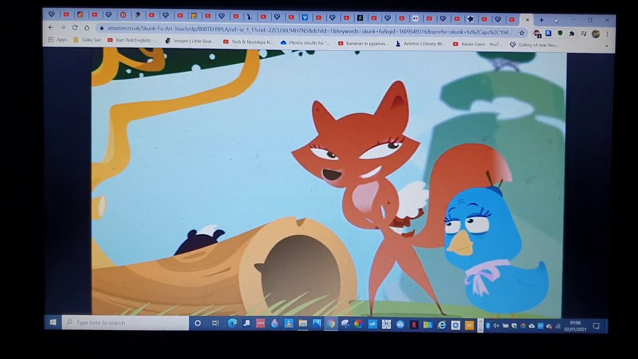 Skunk Fu! Episode The Art Of Being Lazy: Skunk For Fox Gives Fox Teddy ...