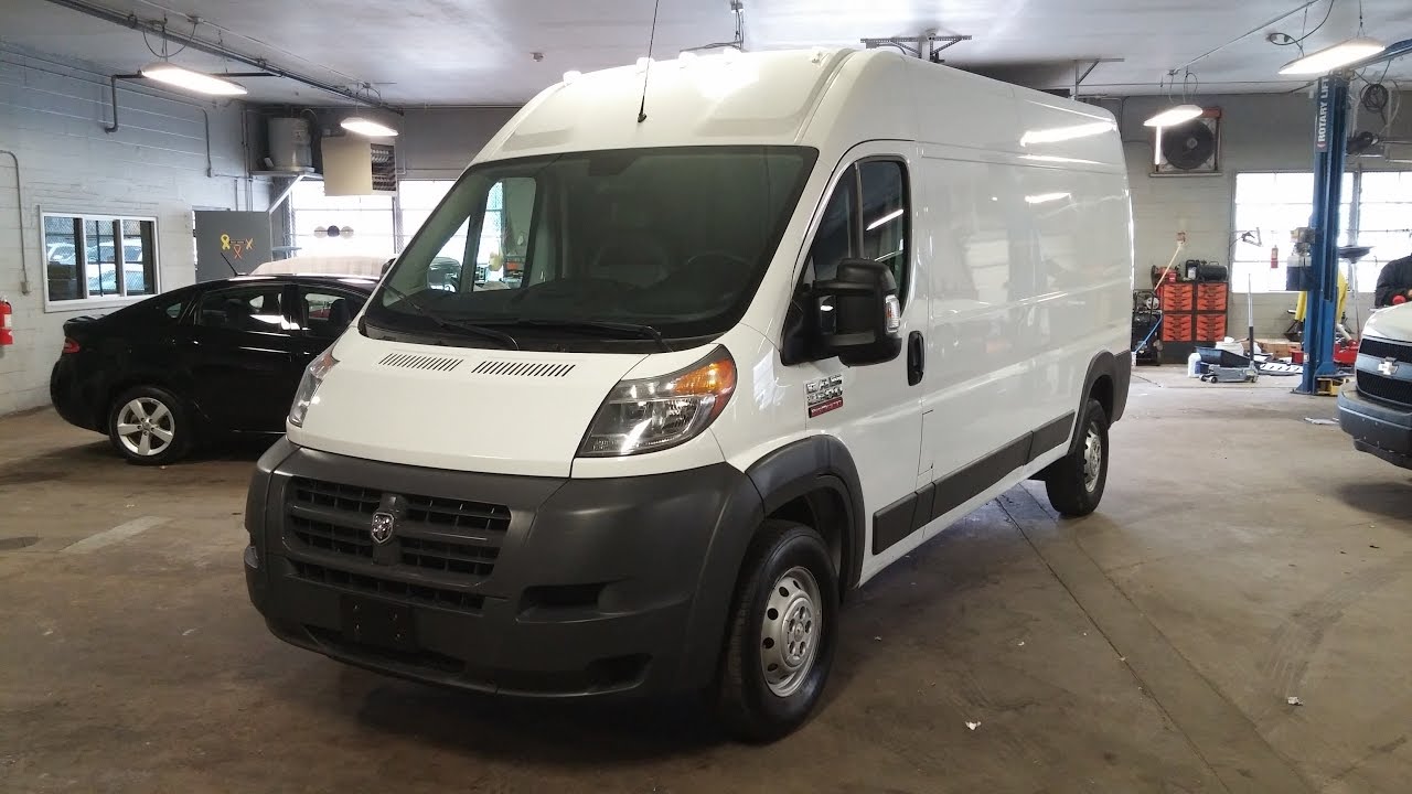 2016 RAM PROMASTER HIGH TOP 2500 SERIES - YouTube