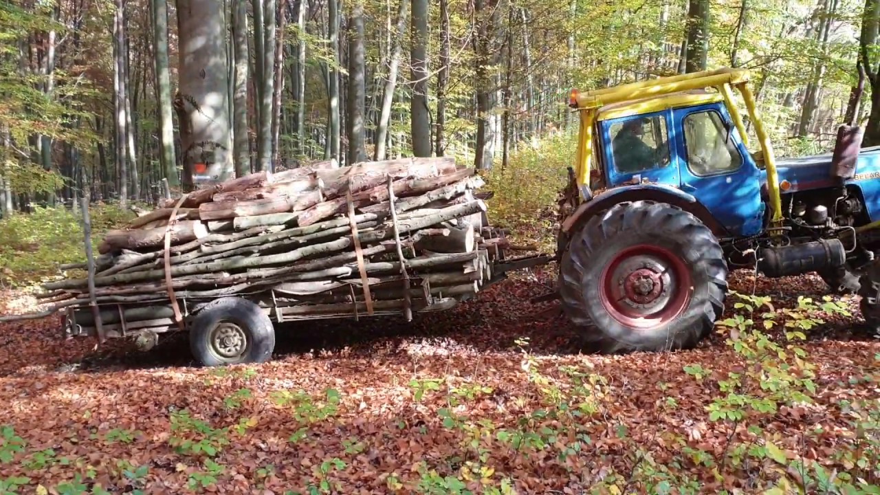 Tractor Belarus MTZ 52 - YouTube