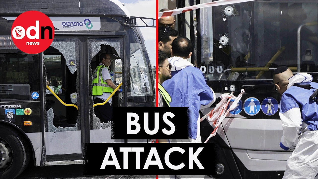 Dashcam Captures Terrified Pedestrians Fleeing During Jerusalem Bus ...