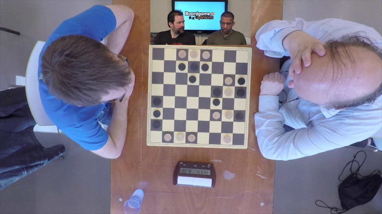 Lines of Action (Final Table at 2017 Mind Sports Olympiad) - YouTube