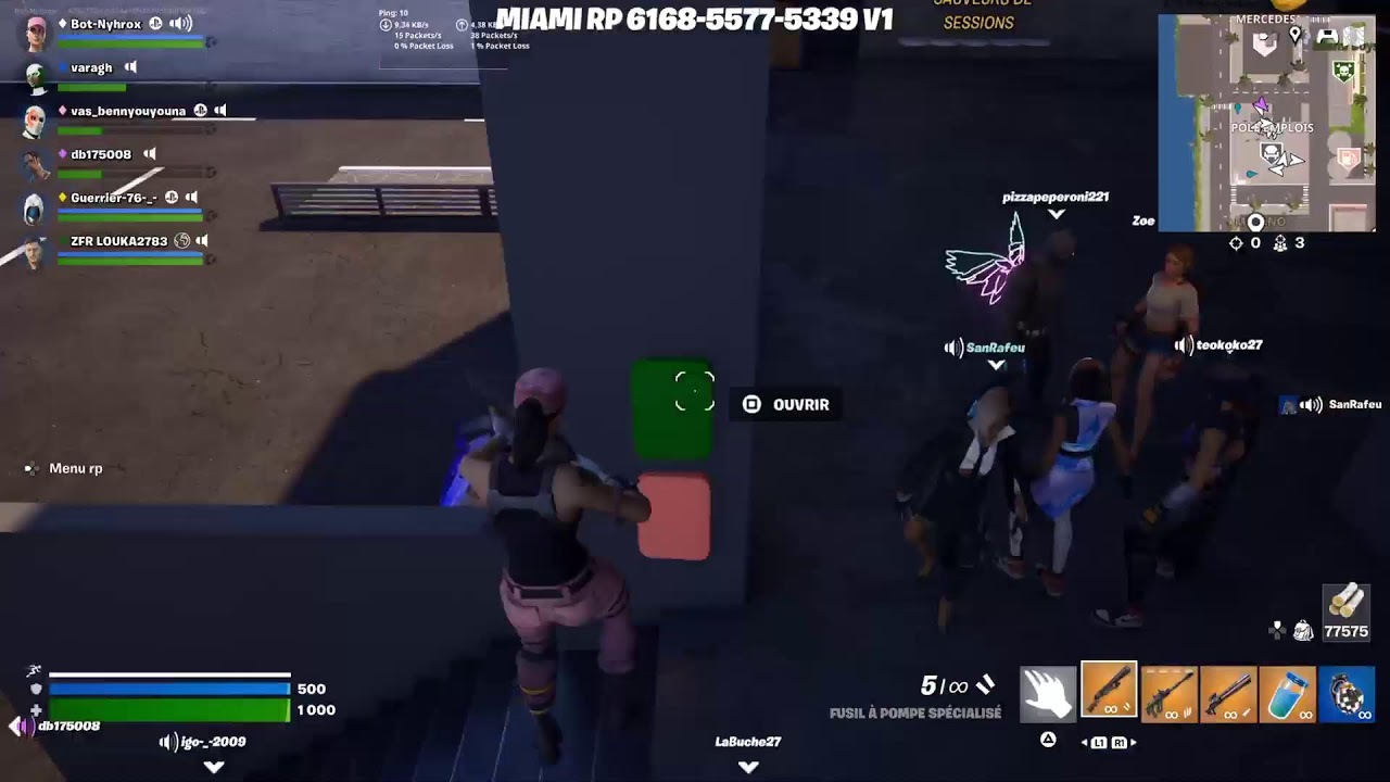 Live fortnite Miami Rp - YouTube