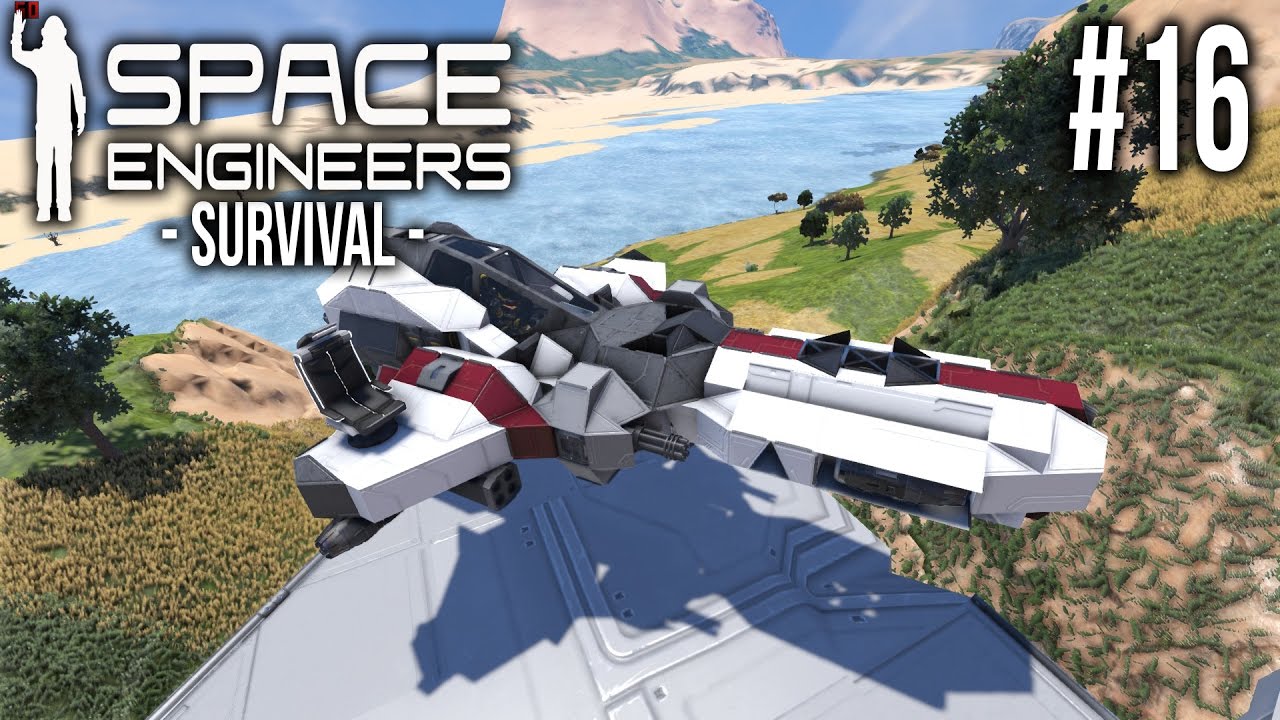 Space Engineers - SURVIVAL - Mysterious ship??!! - YouTube