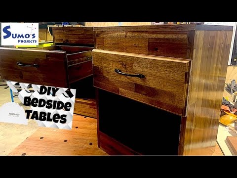 How to Make Bedside Tables | DIY Woodworking - YouTube