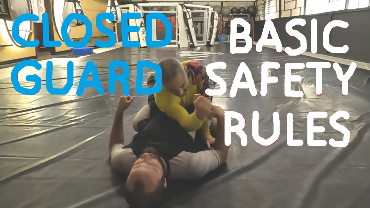 For Beginners: Basic Safety Rules Inside the Closed Guard - YouTube