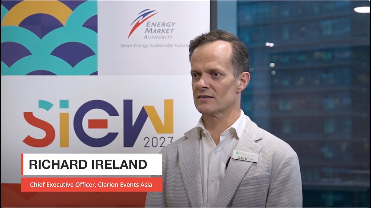 SIEW Live: Richard Ireland, Chief Executive Officer, Clarion Events ...