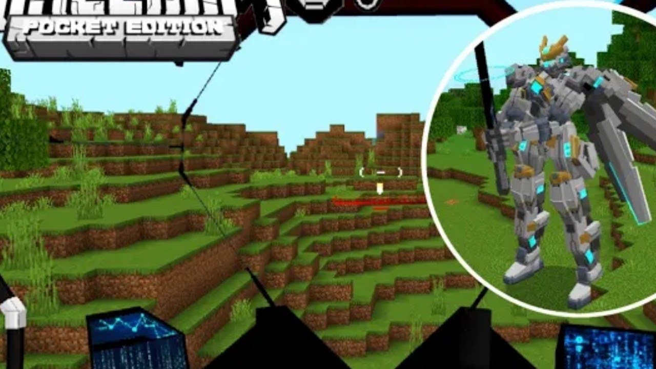 novo addon cyclone mecha!! novo robô funcional para minecraft pe 1.19 ...