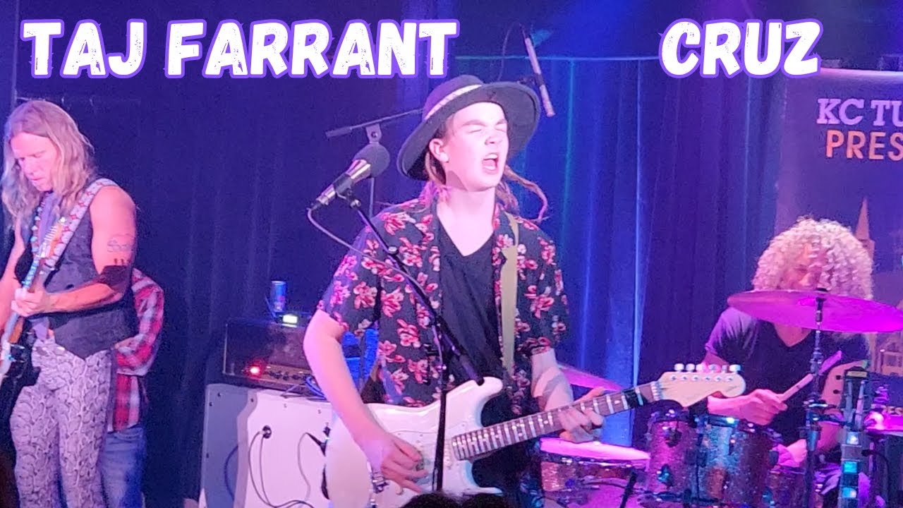 Taj Farrant's #1 Blues Chart Topping Cruz 2024 - YouTube