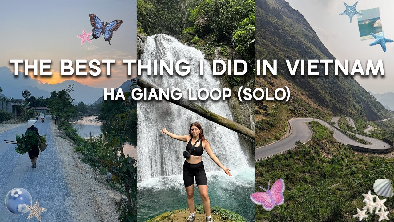 DOING THE HA GIANG LOOP SOLO ₊⋆ ˖° VLOG - YouTube