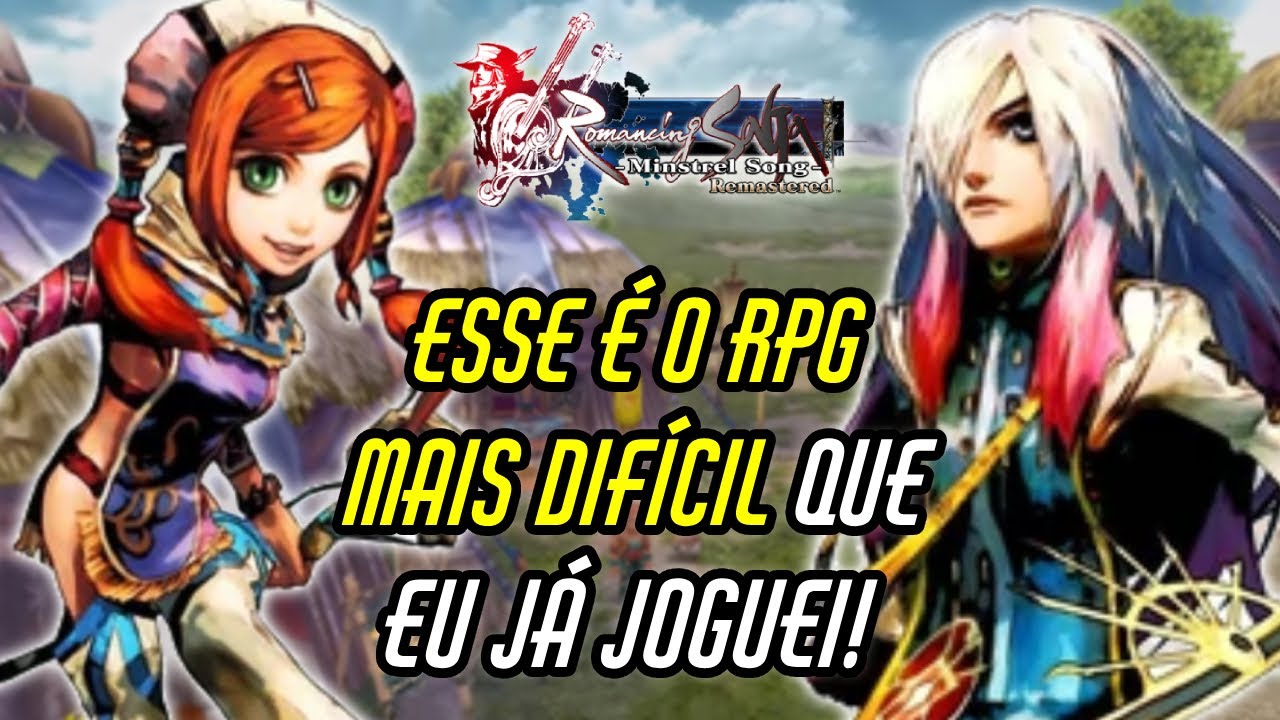 Esse é o RPG mais DIFÍCIL que já joguei! | Romancing SaGa-Minstrel Song ...