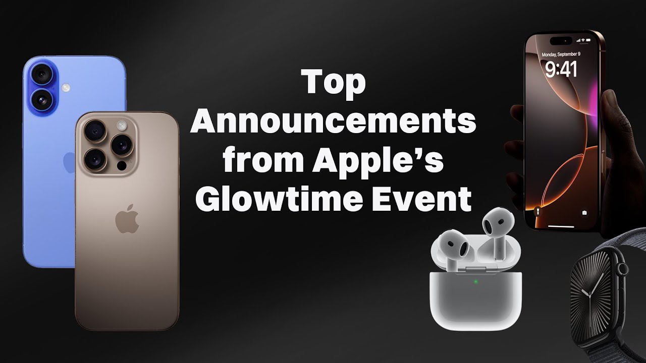 Top Announcements from Apple's Glowtime Event in 120 Seconds | iPhone ...