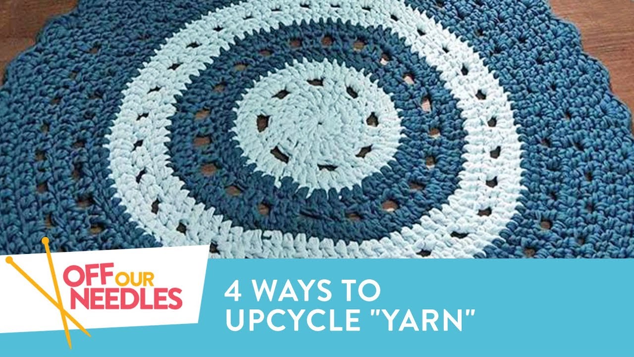 UPCYCLED Knitting: Turn Denim, Cotton & Plastic into Yarn! | Off Our ...