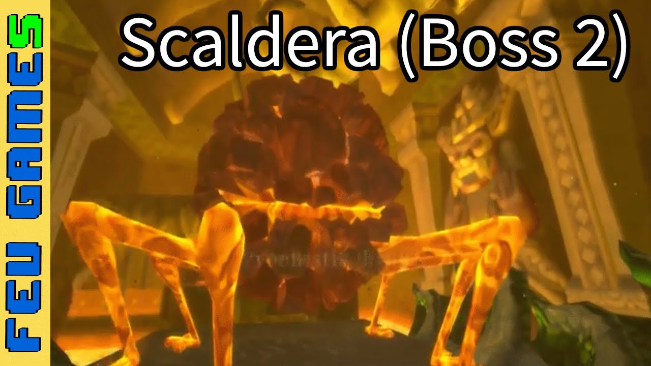 Zelda: Skyward Sword - Scaldera (Boss 2) - YouTube