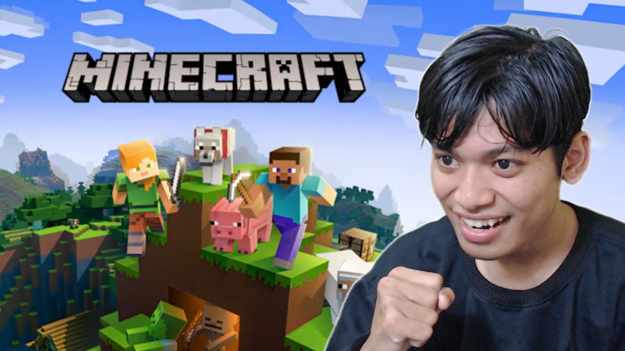 Pertama Kali Main Minecraft Dalam Hidup - YouTube