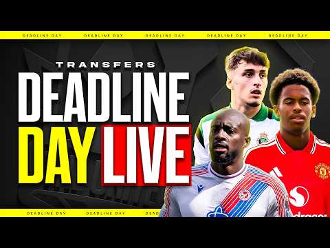 United's LAST Chance?! Transfer Deadline Day LIVE!