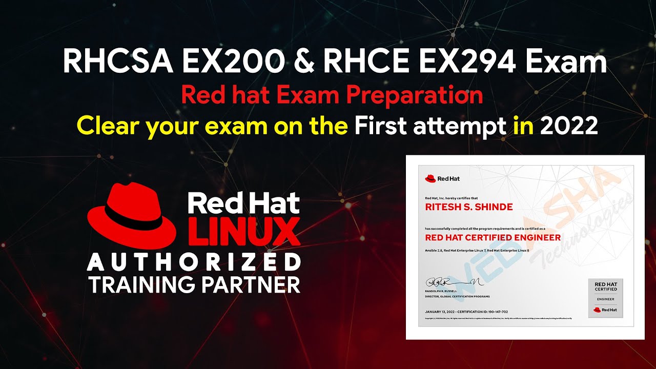Red Hat Certification Exam Preparation | RHCSA EX200 & RHCE EX294 ...