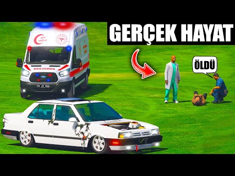 KAZA YAPTIM !! GTA 5 GERÇEK HAYAT #31